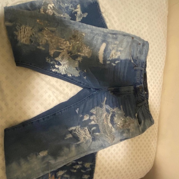 playcloths | Jeans | Vintage Y2k Play Cloths Samuraiskulls Screenprint ...
